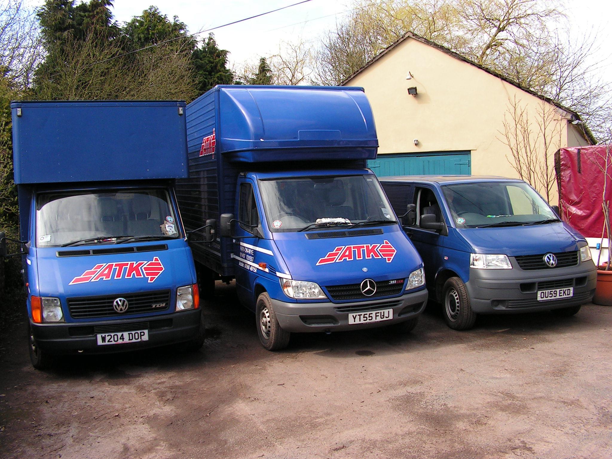 New Vehicles For The ATK Removals Fleet - Mill Removals Hereford